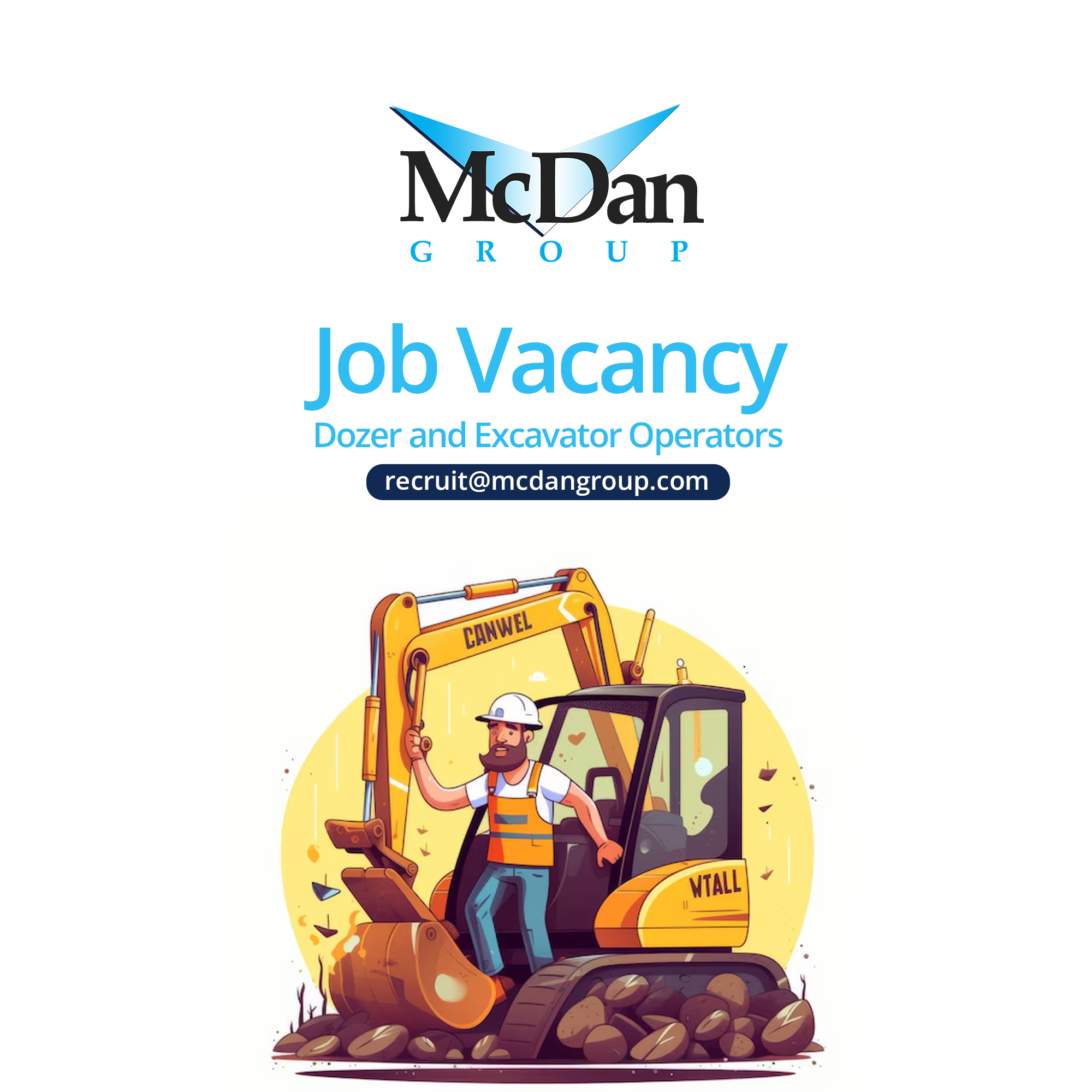 Dozer and Excavator Operator - McDan Group