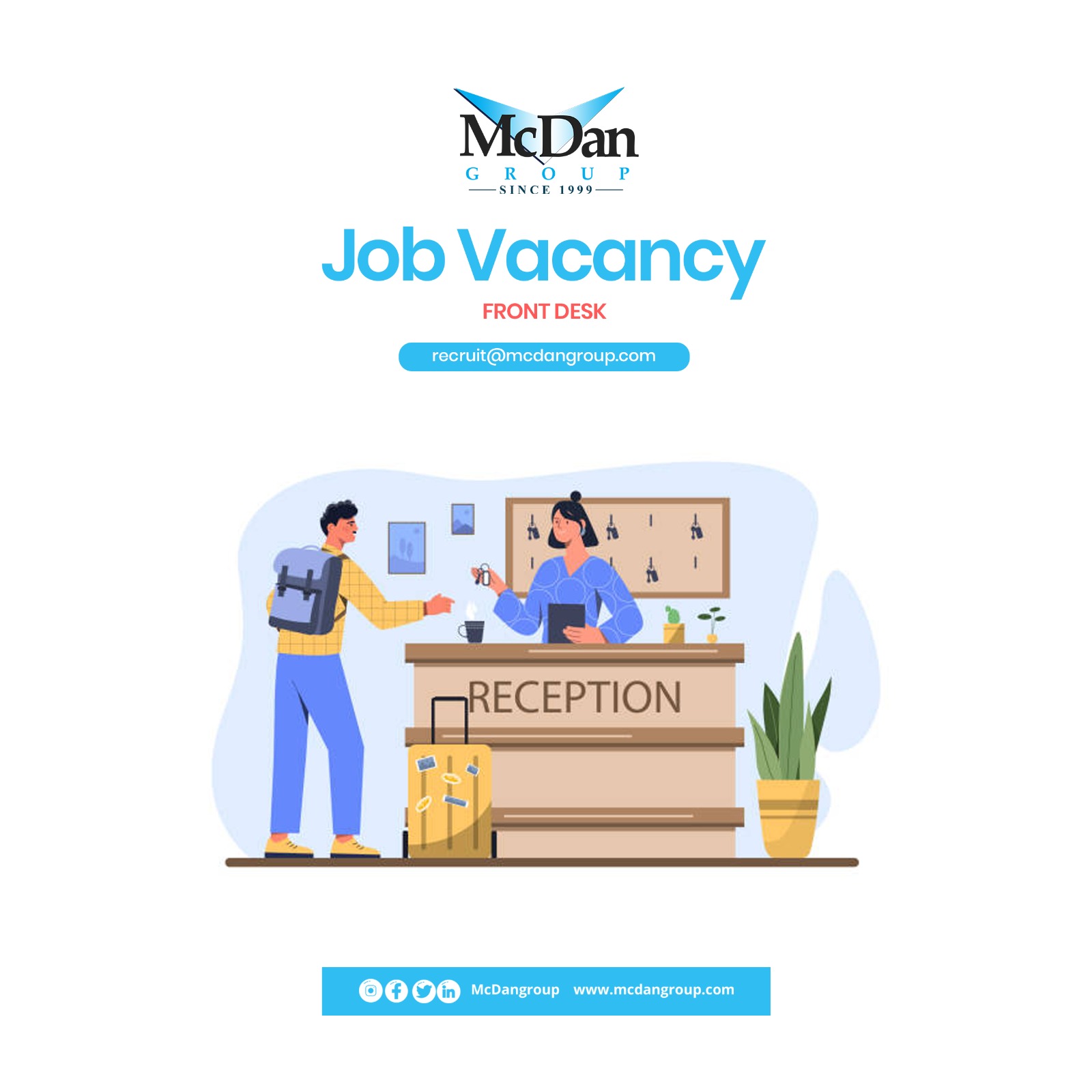 Front Desk - McDan Group